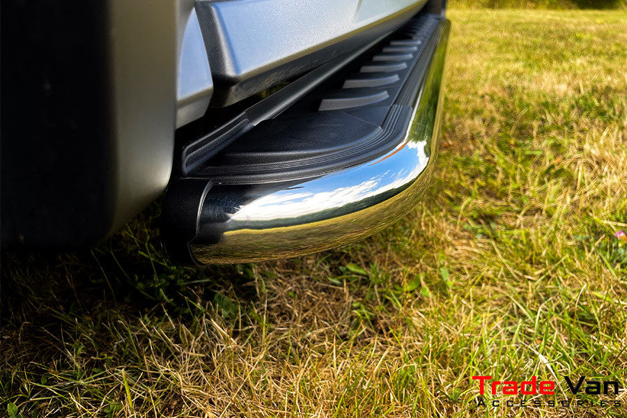 Phantom Side Steps | Ford Transit Custom Sport SWB 2012-23 | Black ...
