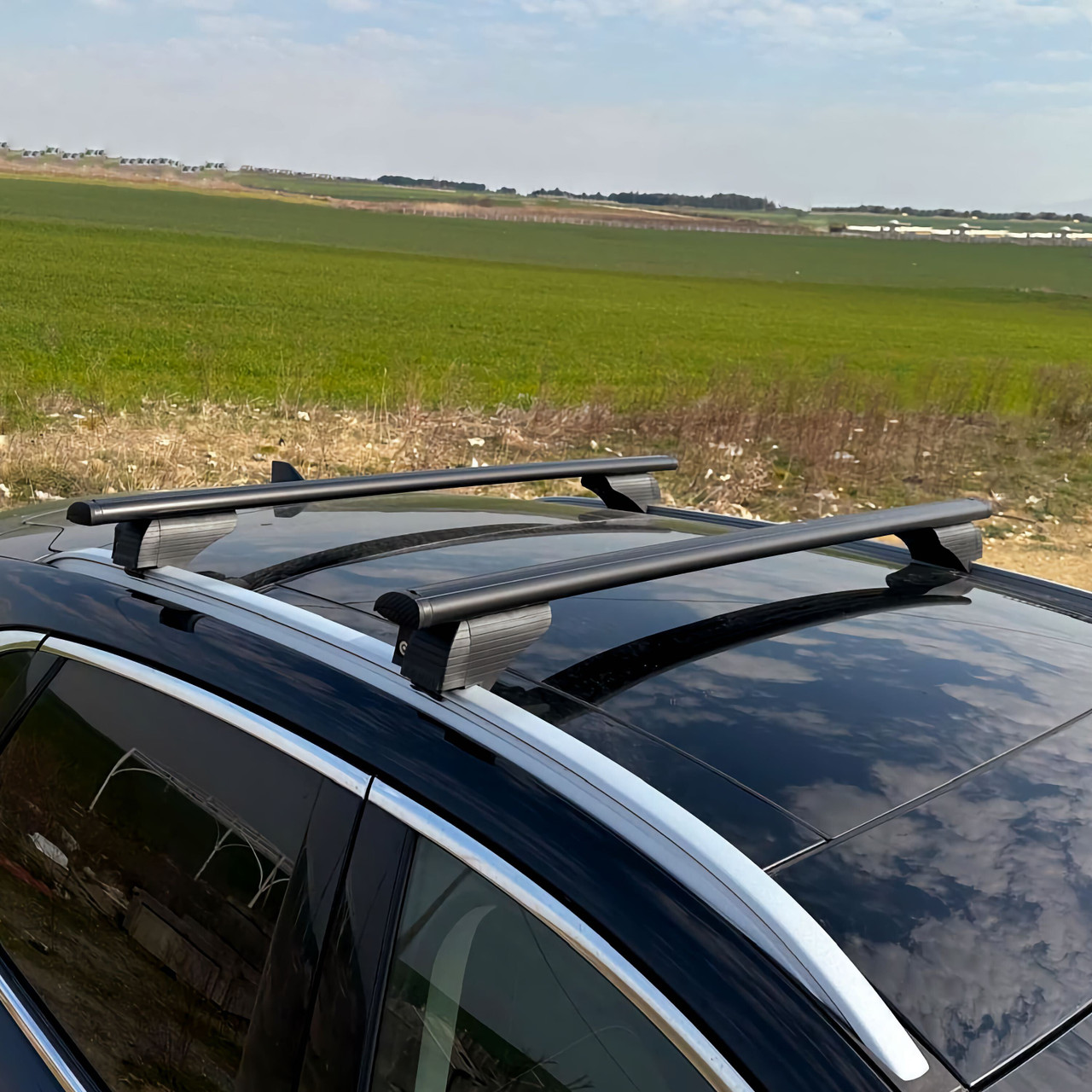 Aero Design V2 Secure Lockable Cross Bars | Mitsubishi Eclipse Cross ...