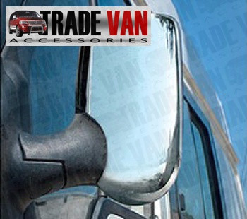 Ford Transit Mirror Covers Set | Chrome Mirror Covers for Transit Van