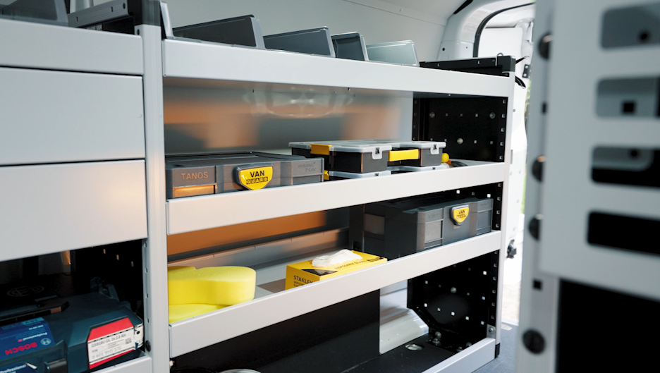 Vauxhall Movano 2022- L3H2,H3 - Gold Trade Van Racking Package ...