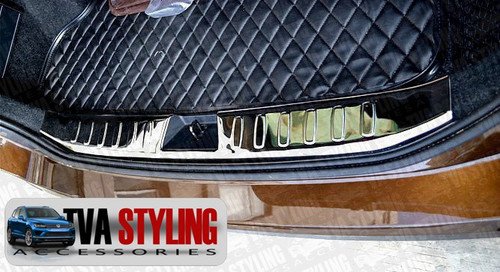 BMW X1 2010-on Stainless Steel Inner Bumper Protector Boot Guard
