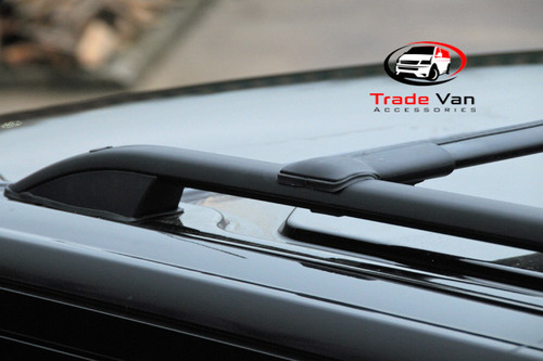 Peugeot Rifter Black Roof Rack Cross Bars | Trade Van Accessories