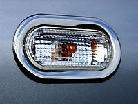 Side Indicator Surround Stainless Steel Chrome VW Amarok - Trade Van ...