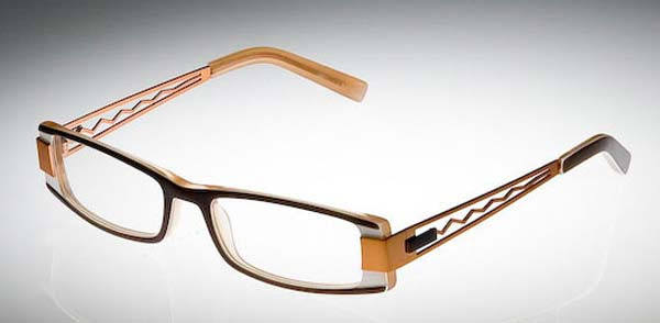 Calabria Designer Eyeglasses 809 Brown :: Custom Left & Right Lens ...