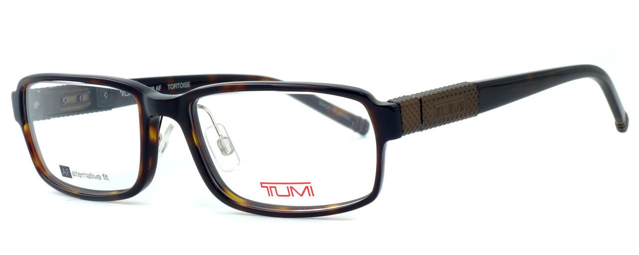 Tumi Designer Eyeglasses Collection T308 in Tortoise :: Custom Left ...