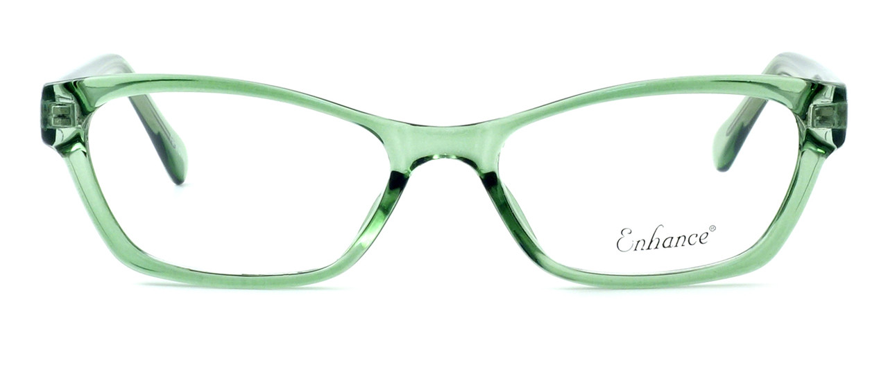 Enhance Optical Designer Eyeglasses 3903 in Jade :: Rx Bi-Focal ...