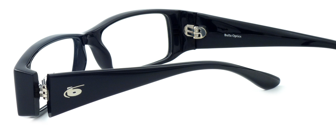 Bollé Louvres Designer Eyeglasses in Black :: Rx Single Vision ...
