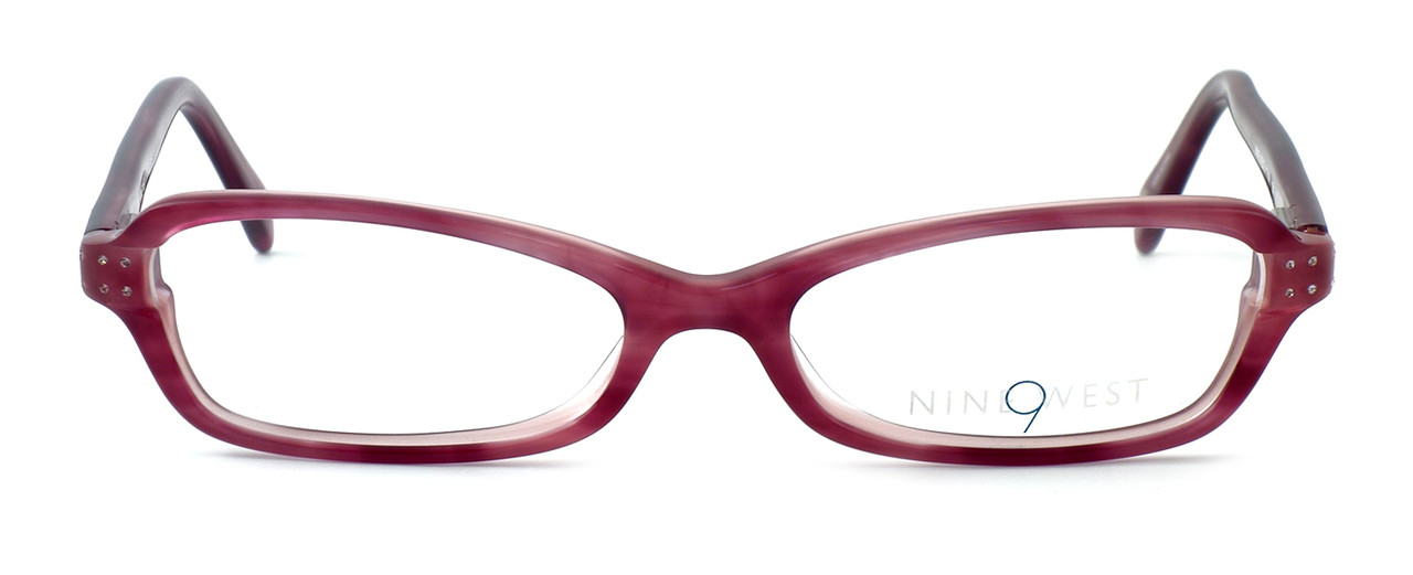 Nine West Designer Eyeglasses 370 in Purple :: Rx Single Vision ...
