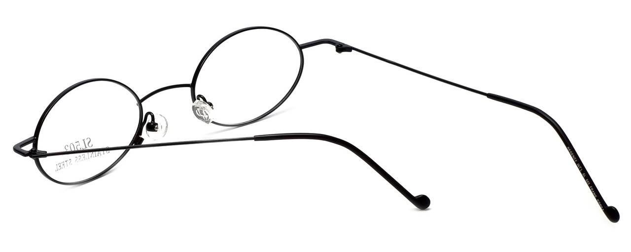 Regency Designer Eyeglasses SL503 in Matte-Black 48mm :: Rx Single ...