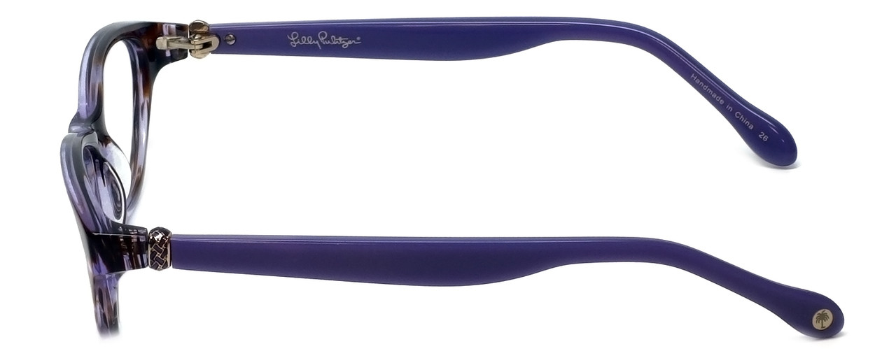 Lilly Pulitzer Designer Eyeglasses Duffy in Iris 51mm :: Rx Single ...