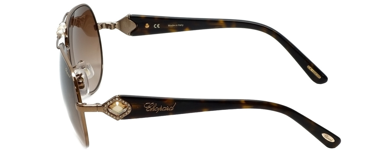 Chopard Designer Sunglasses SCH997S-0R80 in Brown with Brown-Gradient ...