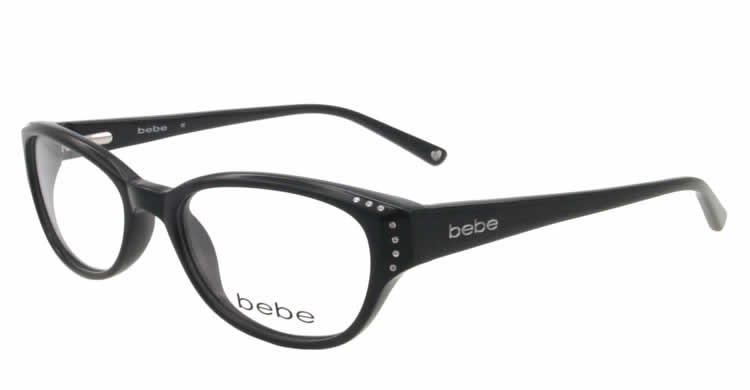 Bebe Designer Eyeglasses 5023 in Jet :: Rx Single Vision - Designer ...