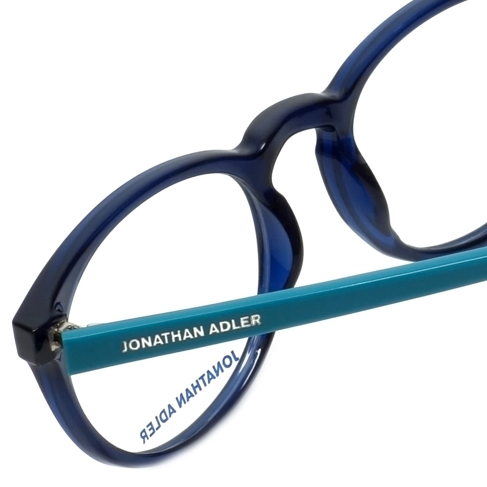 Jonathan Adler Designer Eyeglasses JA306-Navy in Navy 51mm :: Rx Single ...