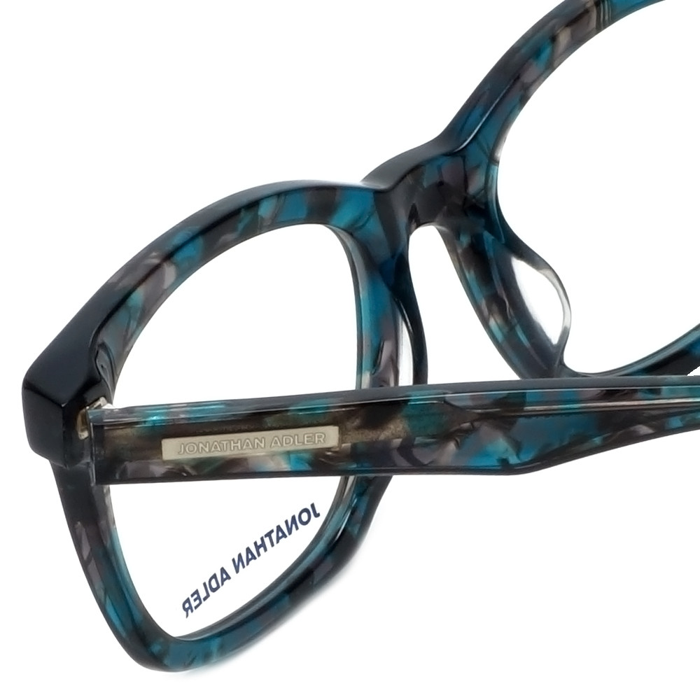 Jonathan Adler Designer Eyeglasses JA312-Aqua in Aqua 49mm :: Rx Single ...