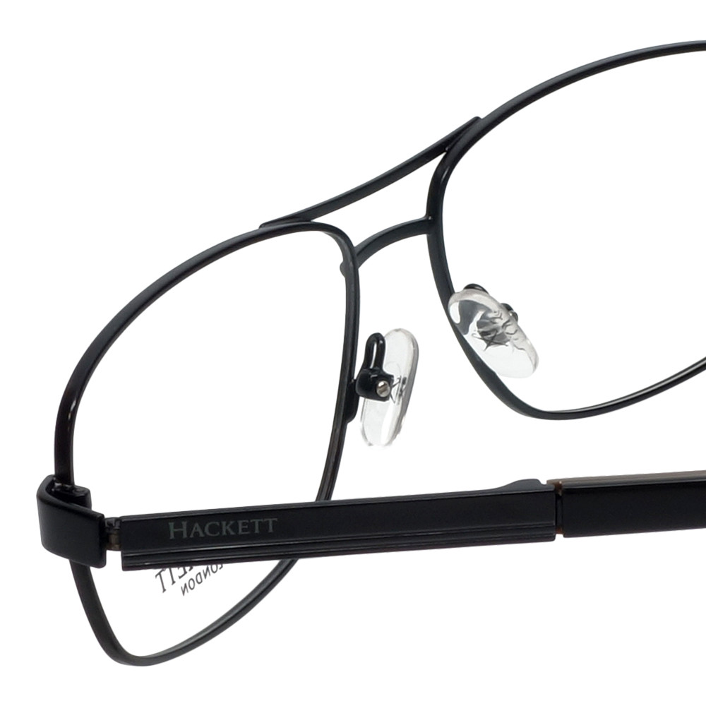 Hackett Designer Eyeglasses HEK1105-02 in Matte Black 58mm ...