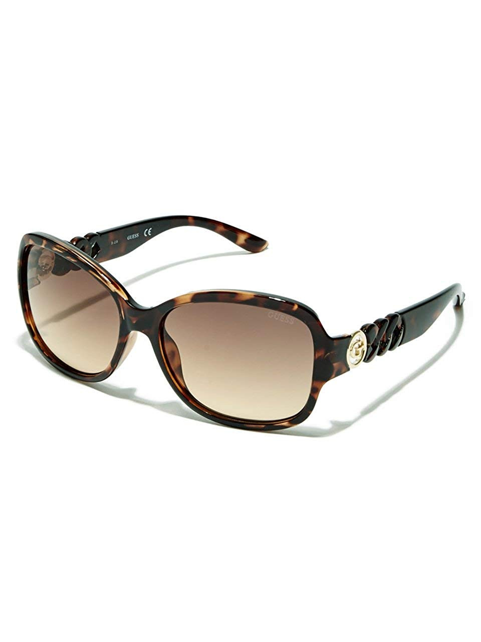 Guess Designer Sunglasses GF6001-52F in Tortoise with Brown Gradient ...