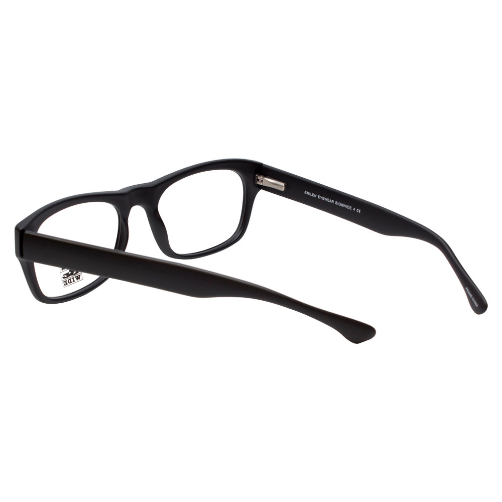Buy Big & Wide BW4 Designer Reading Glasses in Matte Black Online