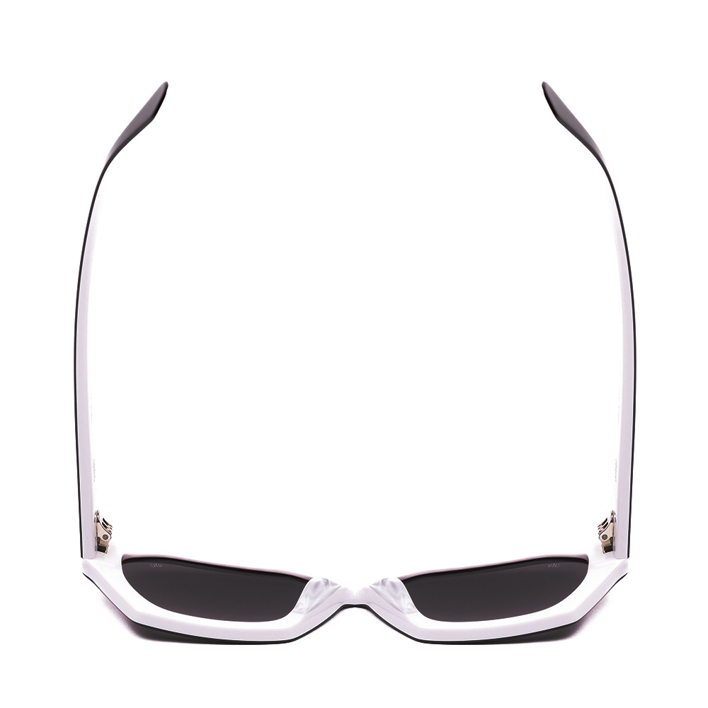 SITO SHADE KINETIC Unisex Square Polarized Sunglasses Black White/Iron ...