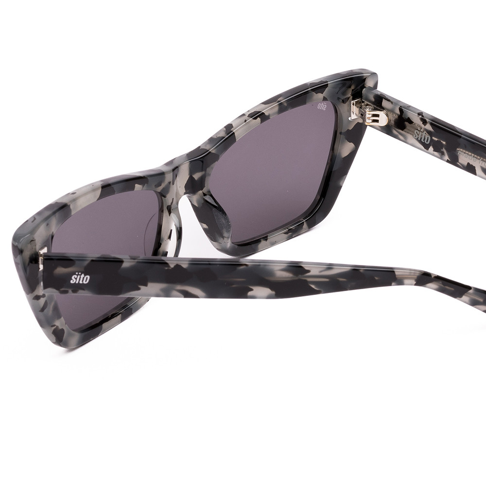 SITO SHADE WONDERLAND Polarized Sunglasses in Black Grey Tortoise/Iron ...