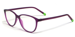 Calabria Viv Designer Eyeglasses 13500 in Violet :: Custom Left & Right ...
