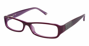 Bebe Designer Eyeglasses 5006 in Amethyst :: Custom Left & Right Lens ...