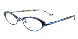 Kata Designer Reading Glasses 247 Bella in Peri & Navy Horn - Designer ...