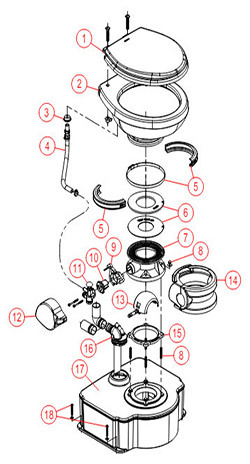 M65-5000 Parts List