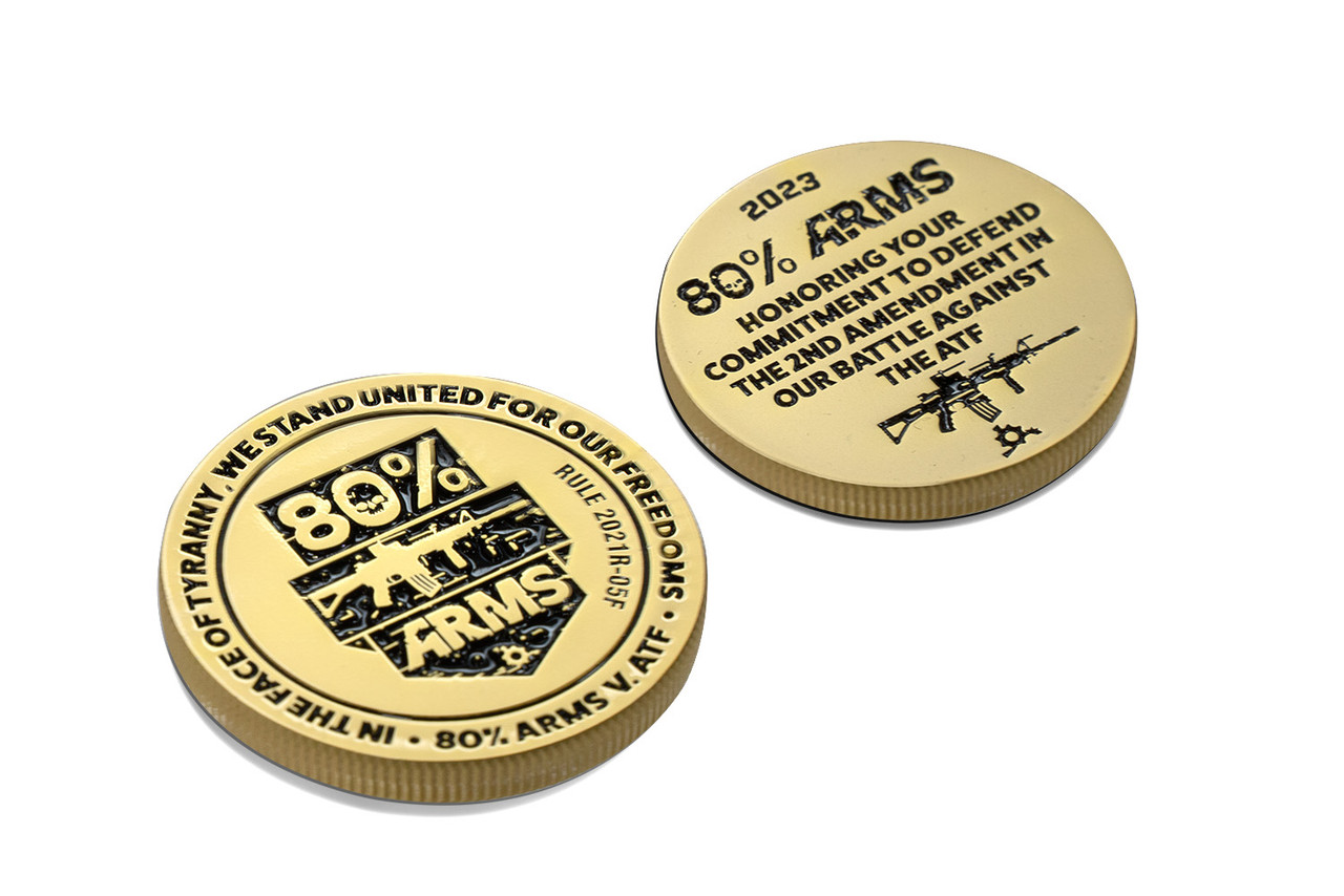 Liberty Defender Commemorative Coin: GST-9 Edition - 80 Percent Arms