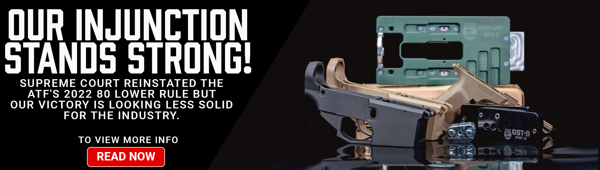 80% Lower Receivers & Firearm Accessories | 80 Percent Arms