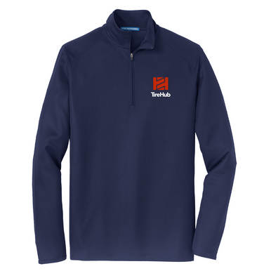 TireHub Port Authority® Pinpoint Mesh 1/2-Zip - TireHubMerchandise