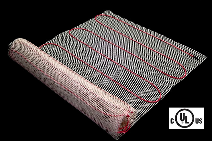 25 SQUARE FOOT MAT SYSTEM, 20" WIDE X 15' LONG, 120V - Warming Systems Inc.