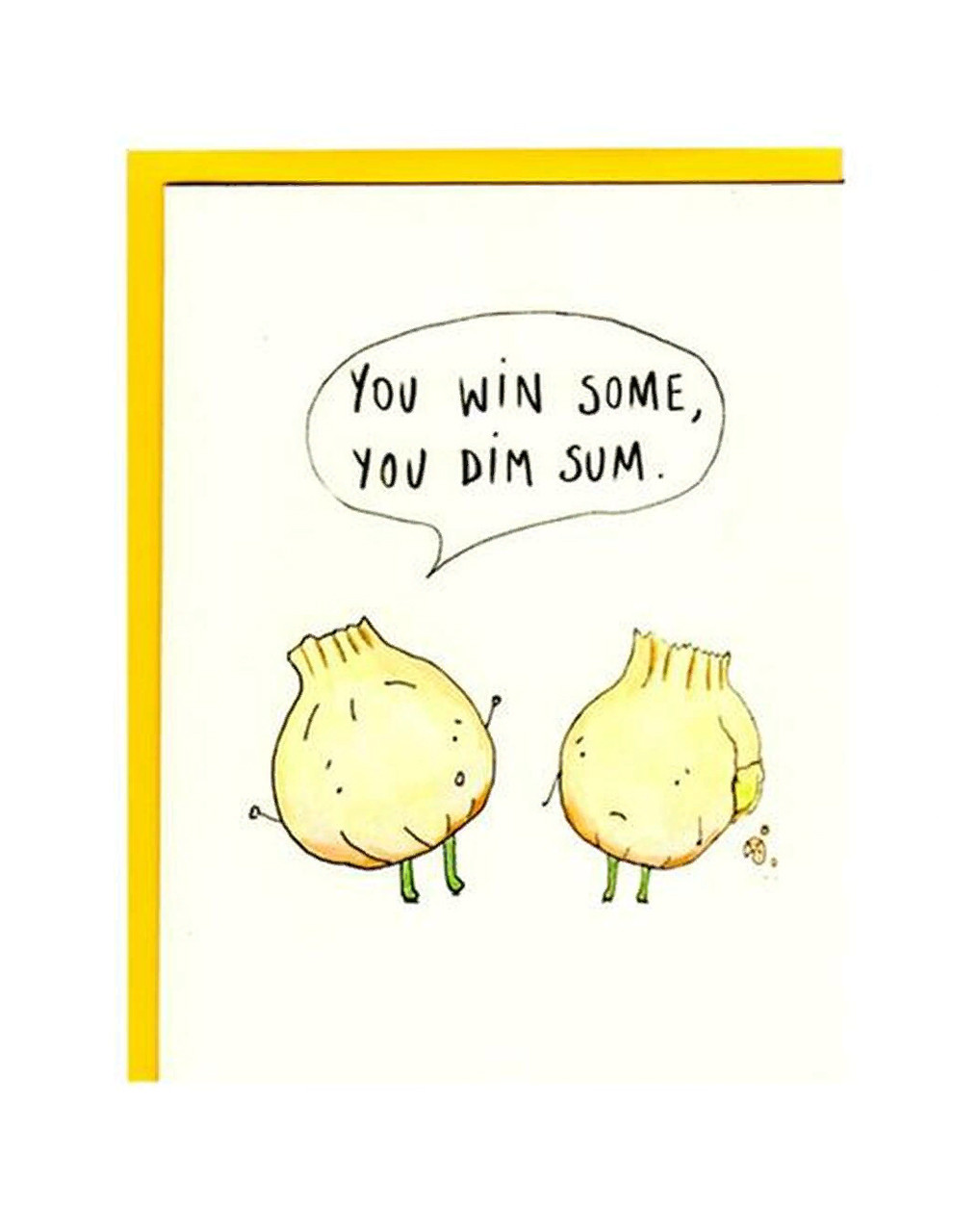 You Win Some You Dim Sum Card - Midori Retail