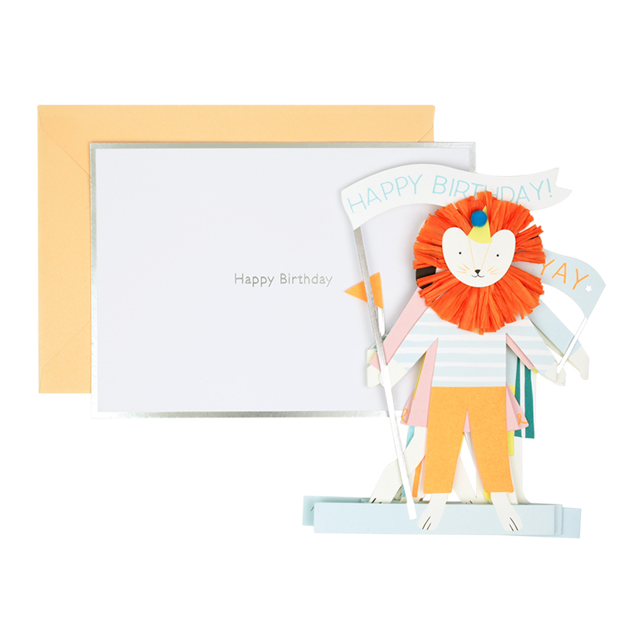 Party Animal Concertina Card - Midori Retail