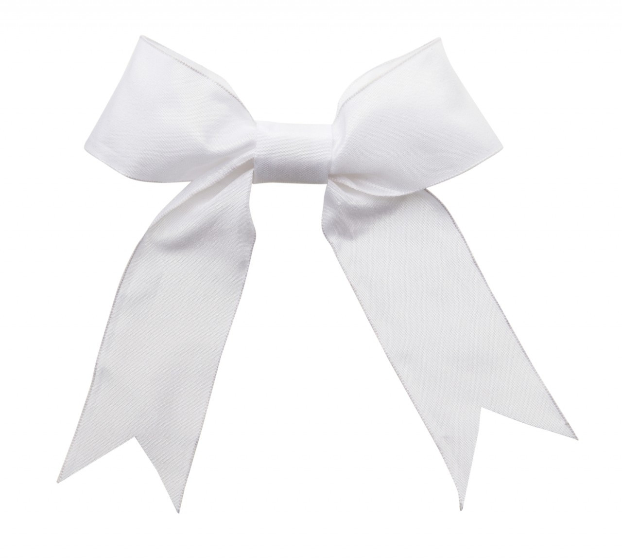 Luxe Wired Ribbon - White Ribbon, Wired Ribbon