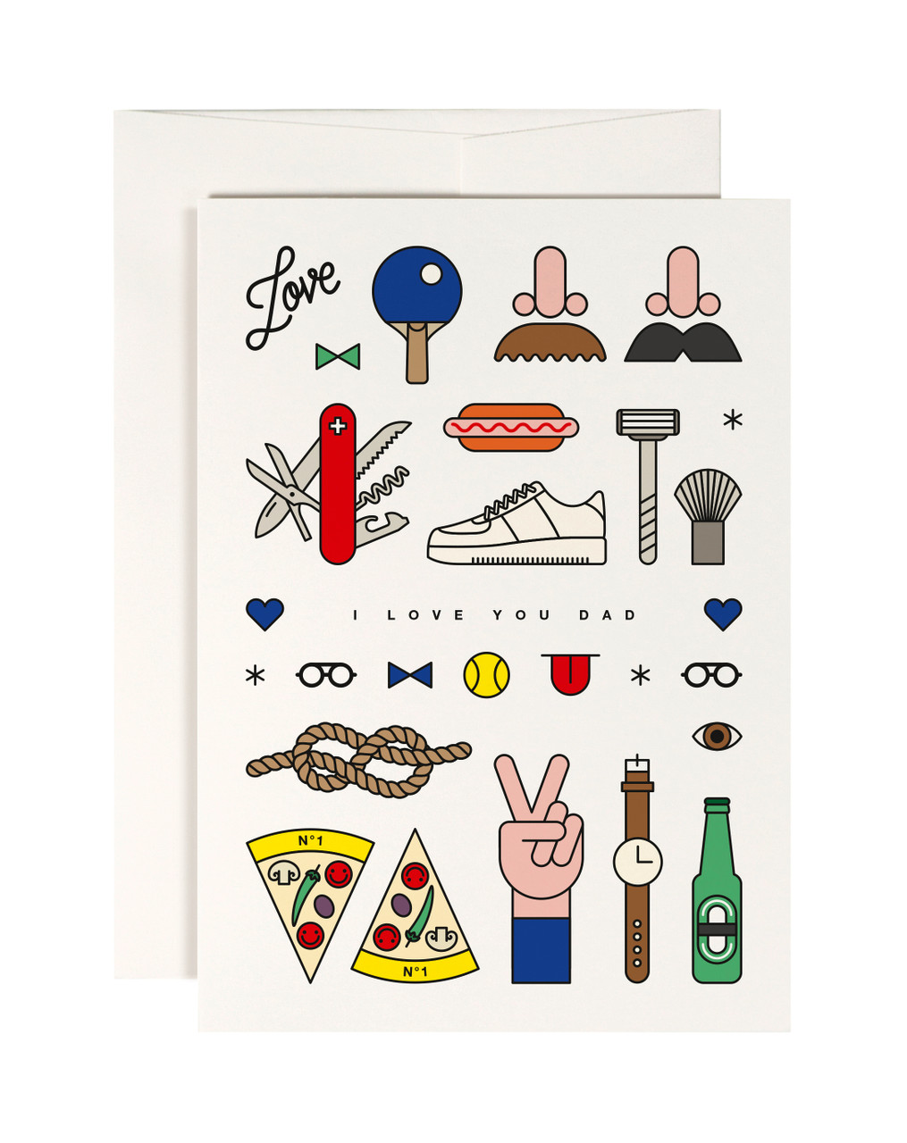 Cool Dad Card - Midori Retail