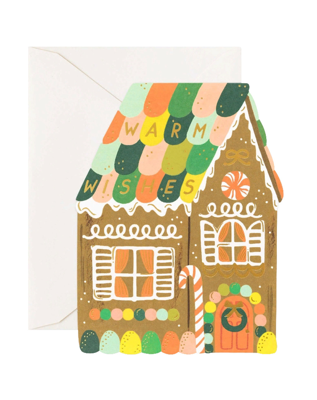 Gingerbread House Card - Midori Retail