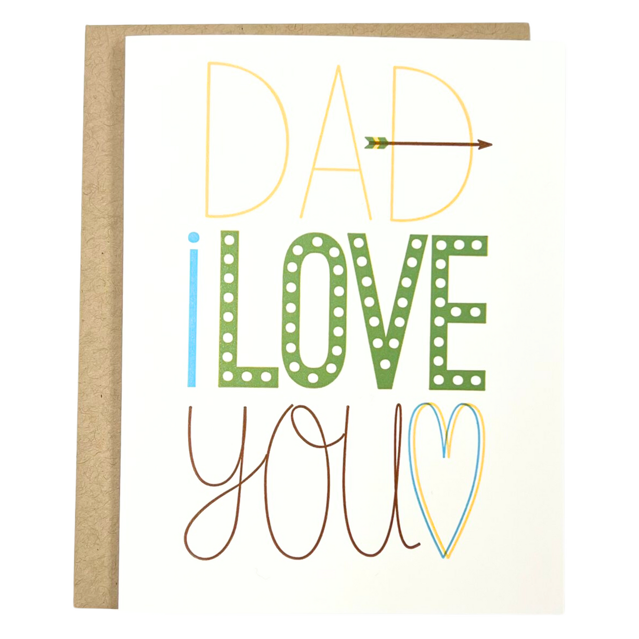 Dad Fun Fonts Card - Midori Retail