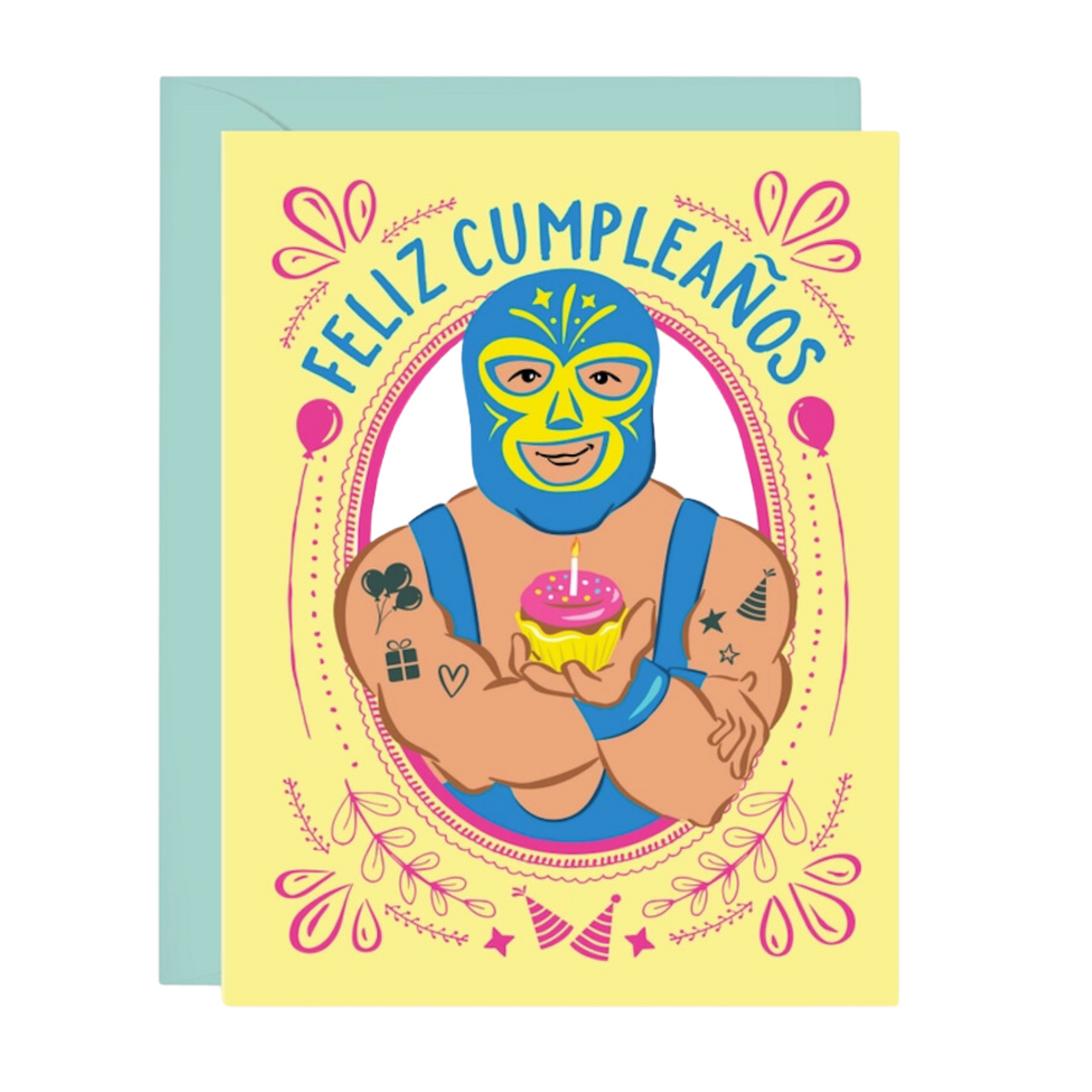 Lucha Libre Card - Midori Retail
