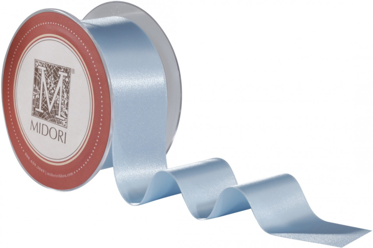 Double Faced Satin Ribbon - Powder Blue