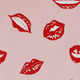Lips on Pink Gift Wrap / Valentine's Wrapping paper, Pink gift wrap