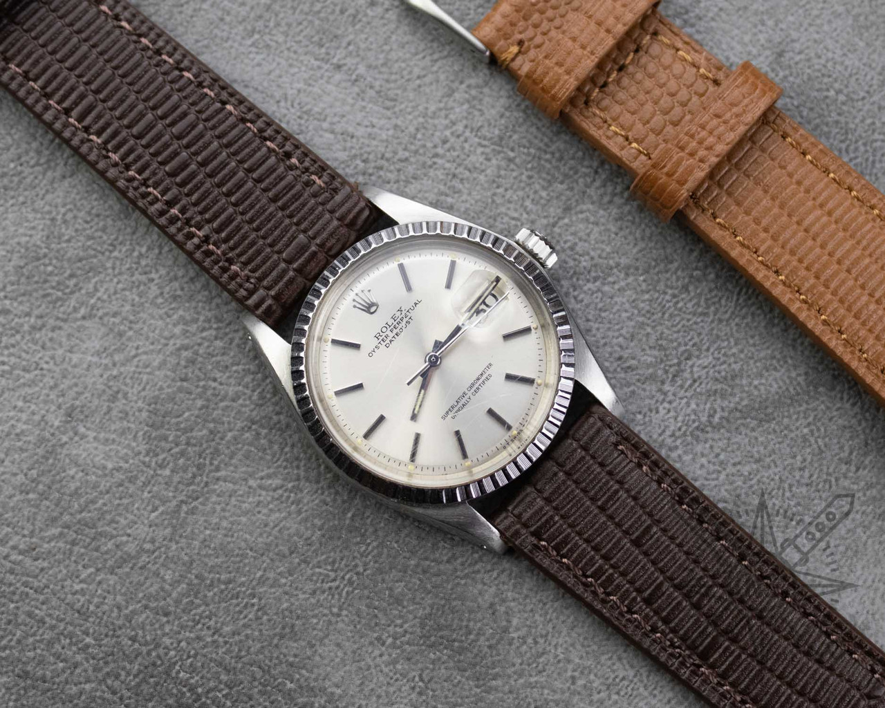 Dark Brown Lizard Watch Strap – Classic & Refined