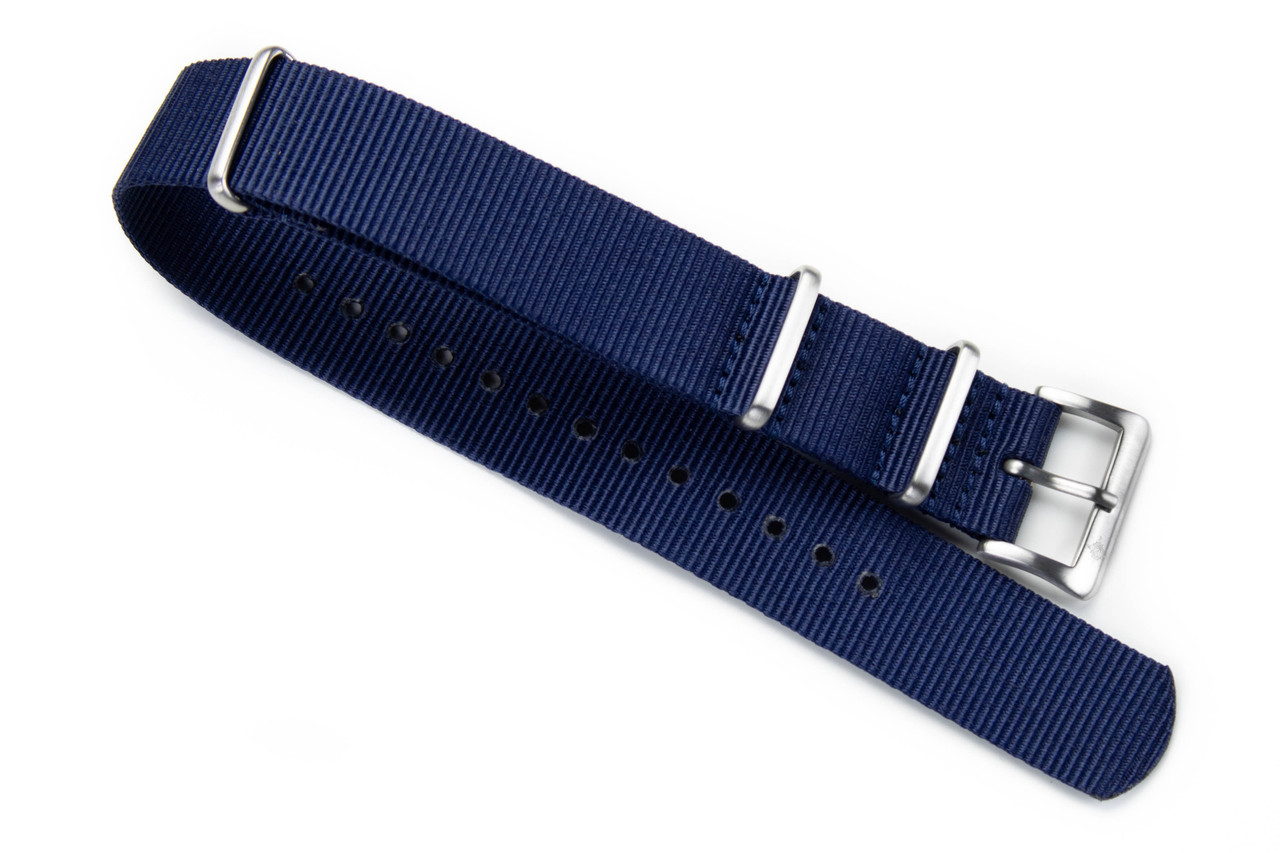 Navy Nylon Watch Strap – Classic, Rugged & Durable