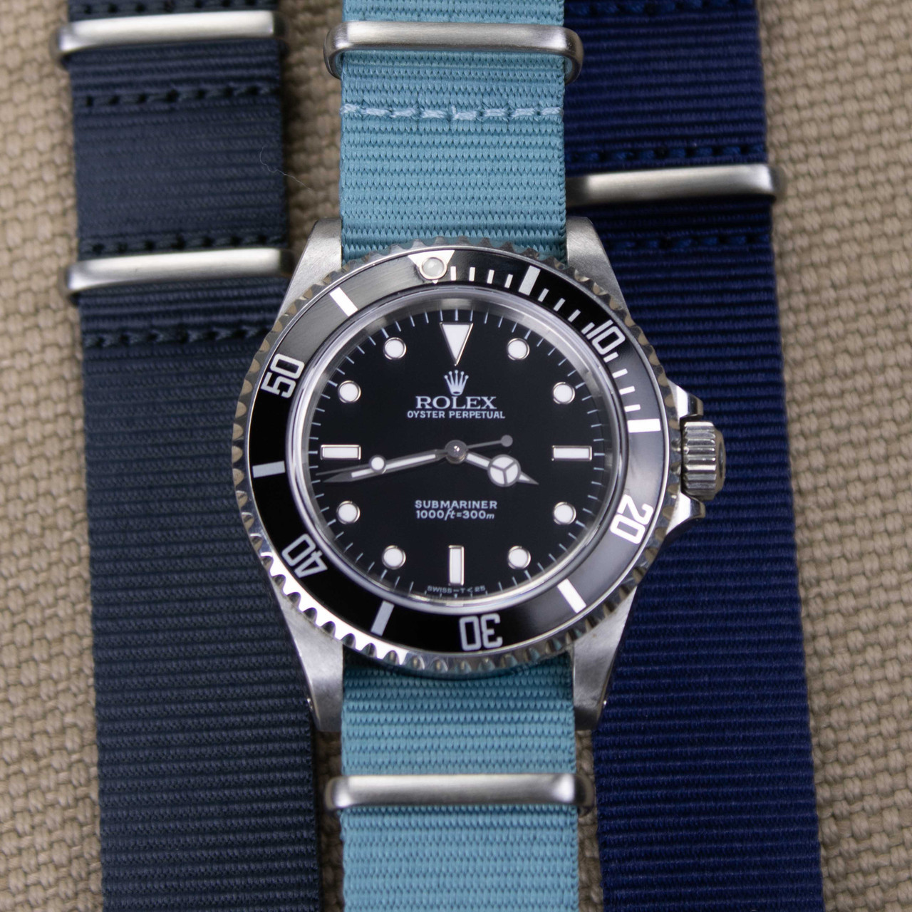 Petrol Nylon Watch Strap – Durable, Rugged & Stylish