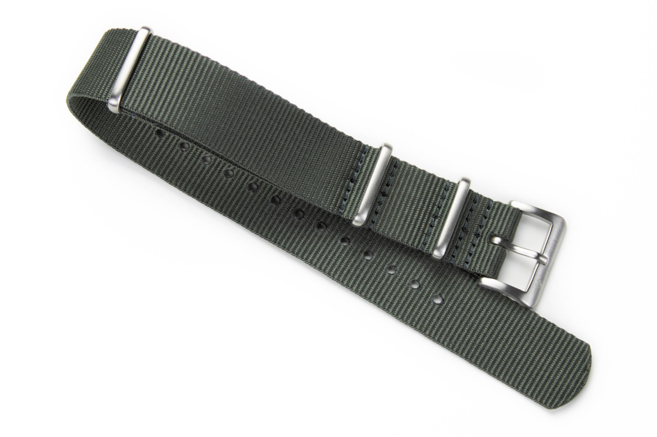 Anthracite Nylon Watch Strap – Rugged & Modern Strap