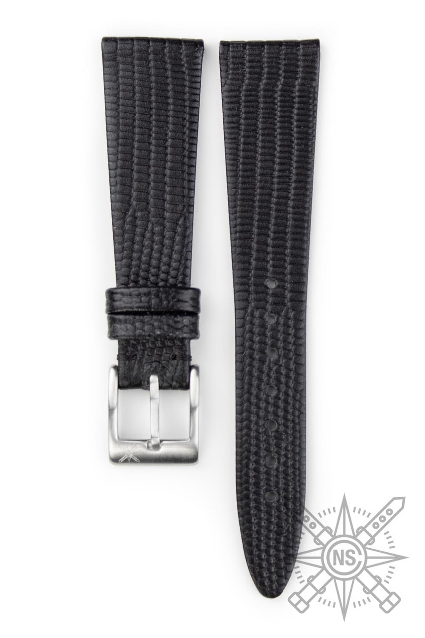Black Lizard Watch Strap – Exotic, Durable & Stylish