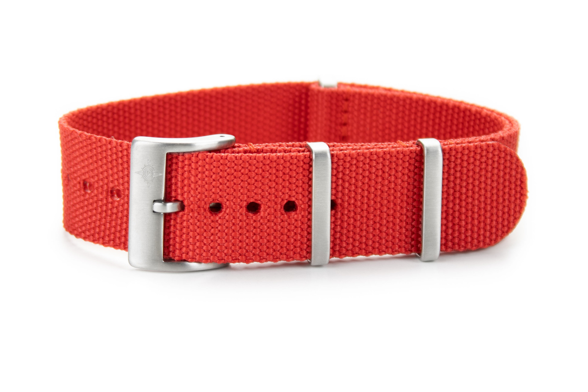 Red Premium Nylon Watch Strap – Bold, Rugged & Stylish