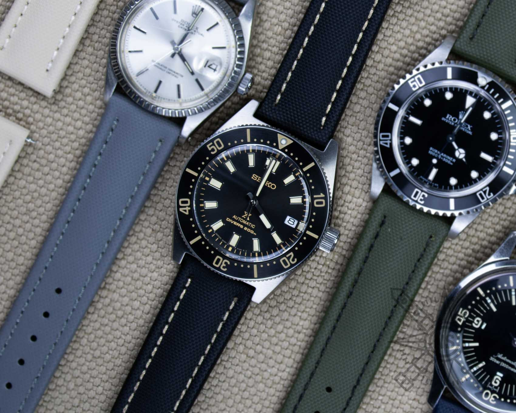 Sailcloth Watch Straps – Durable & Sporty Style