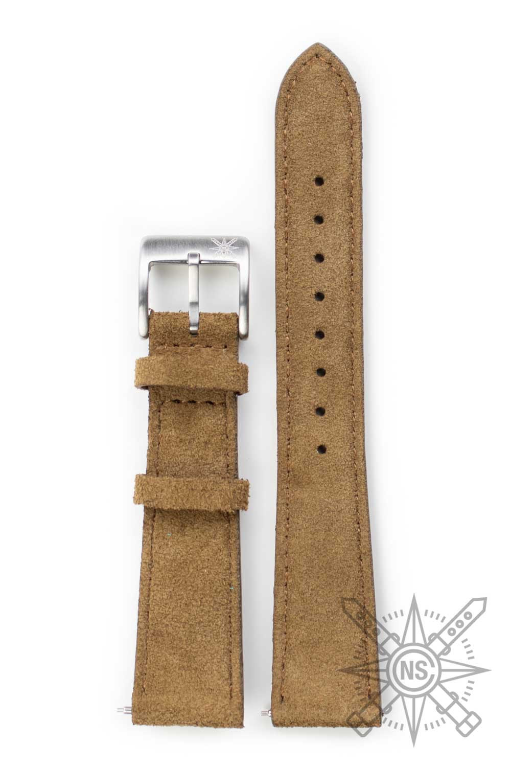 Brown Suede Watch Strap – Italian Classic Vintage