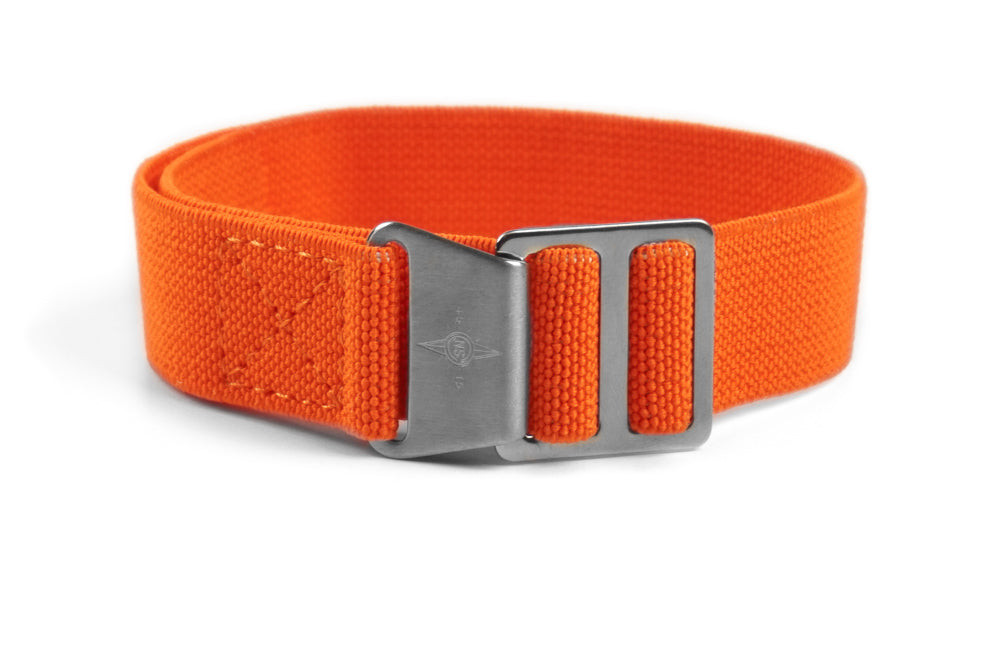 Paratrooper Watch Strap Orange – Durable Military Style