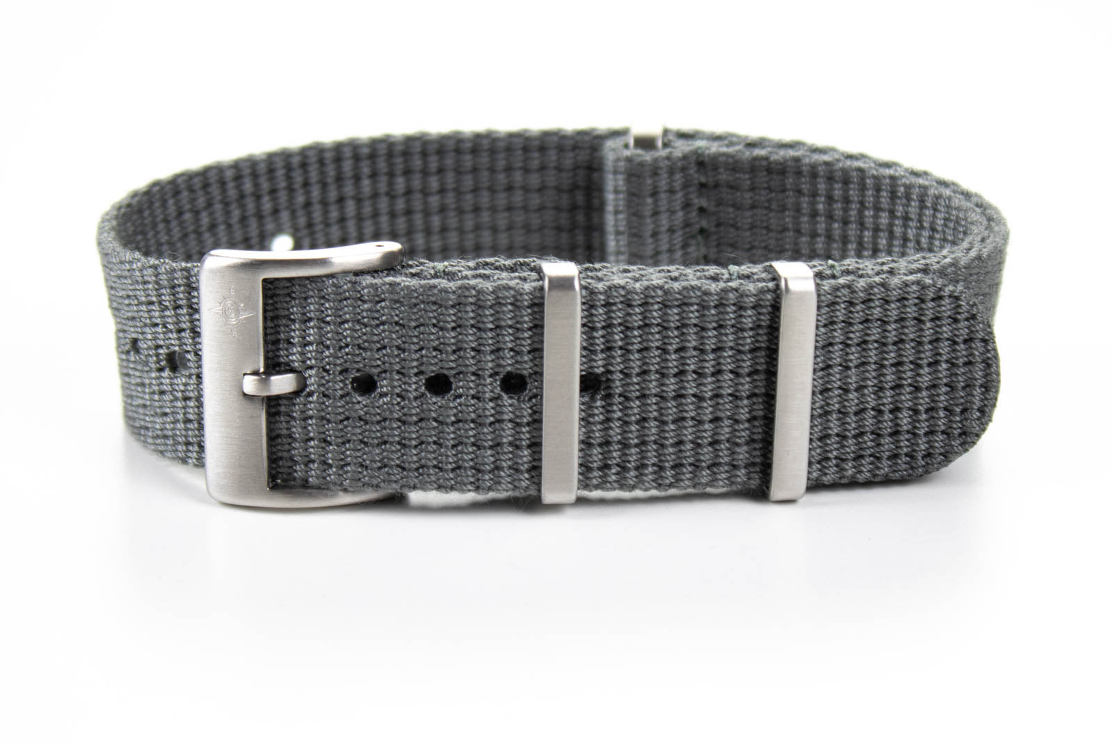 Gray Cotton Watch Strap – Sleek, Rugged & Durable